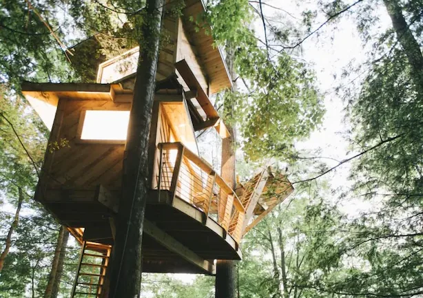 Treehouse Cabins in Red River Gorge for every Taste & Bedget